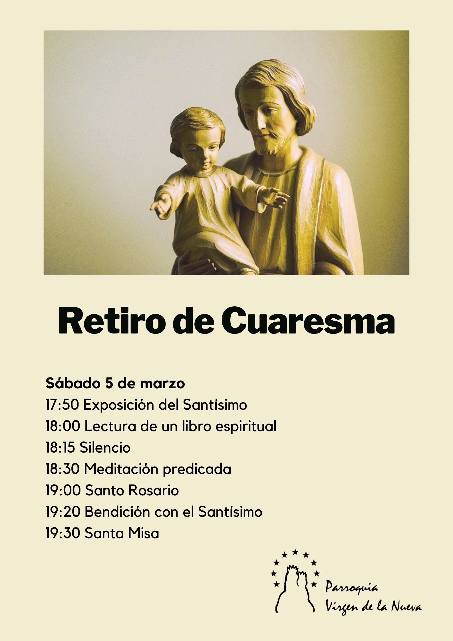Retiro de Cuaresma - Parroquia Virgen de la Nueva